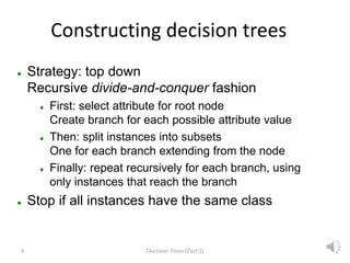Lecture 4 Decision Trees (2): Entropy, Information Gain, Gain Ratio | PDF
