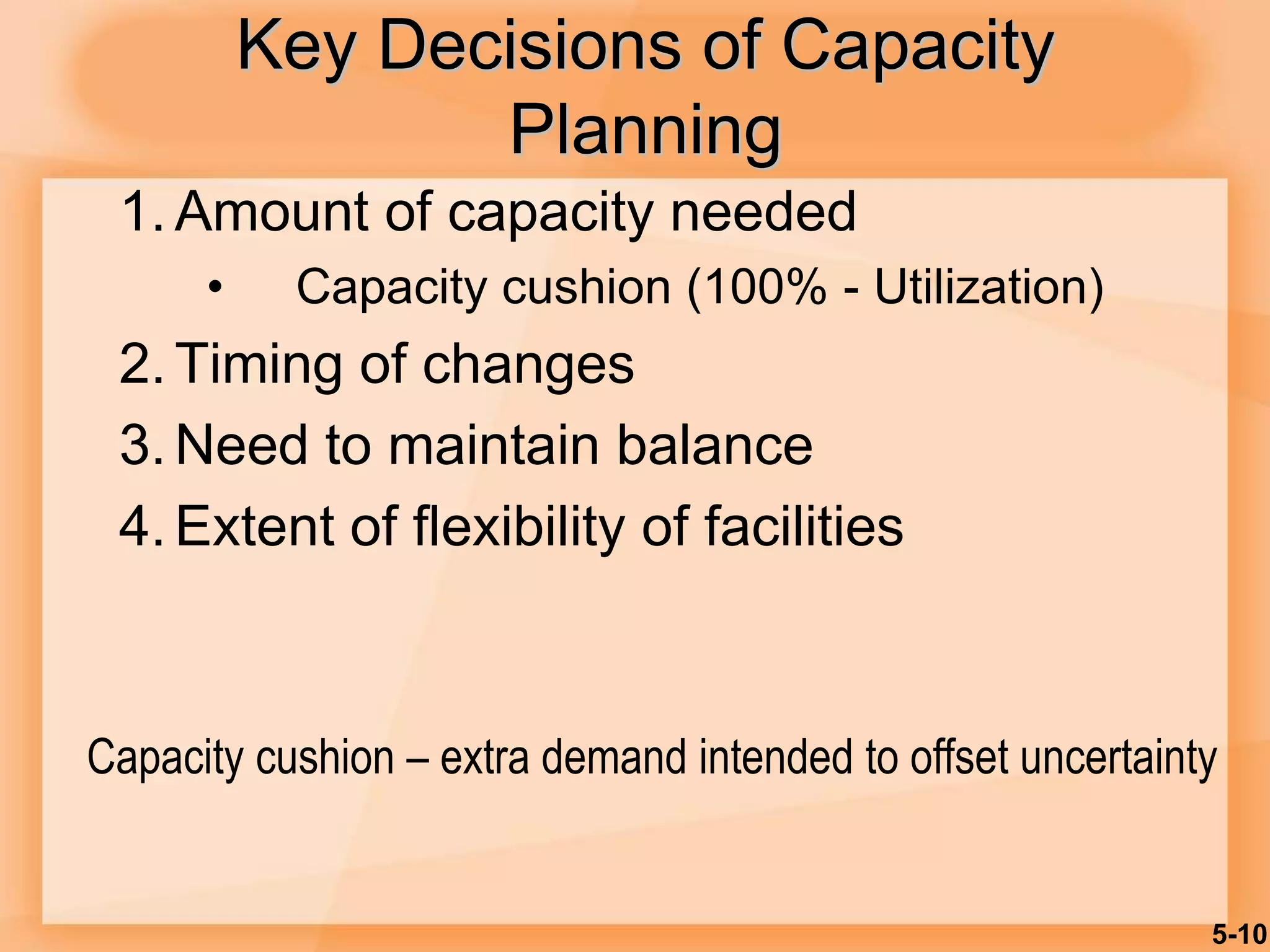 Capacity planing | PDF