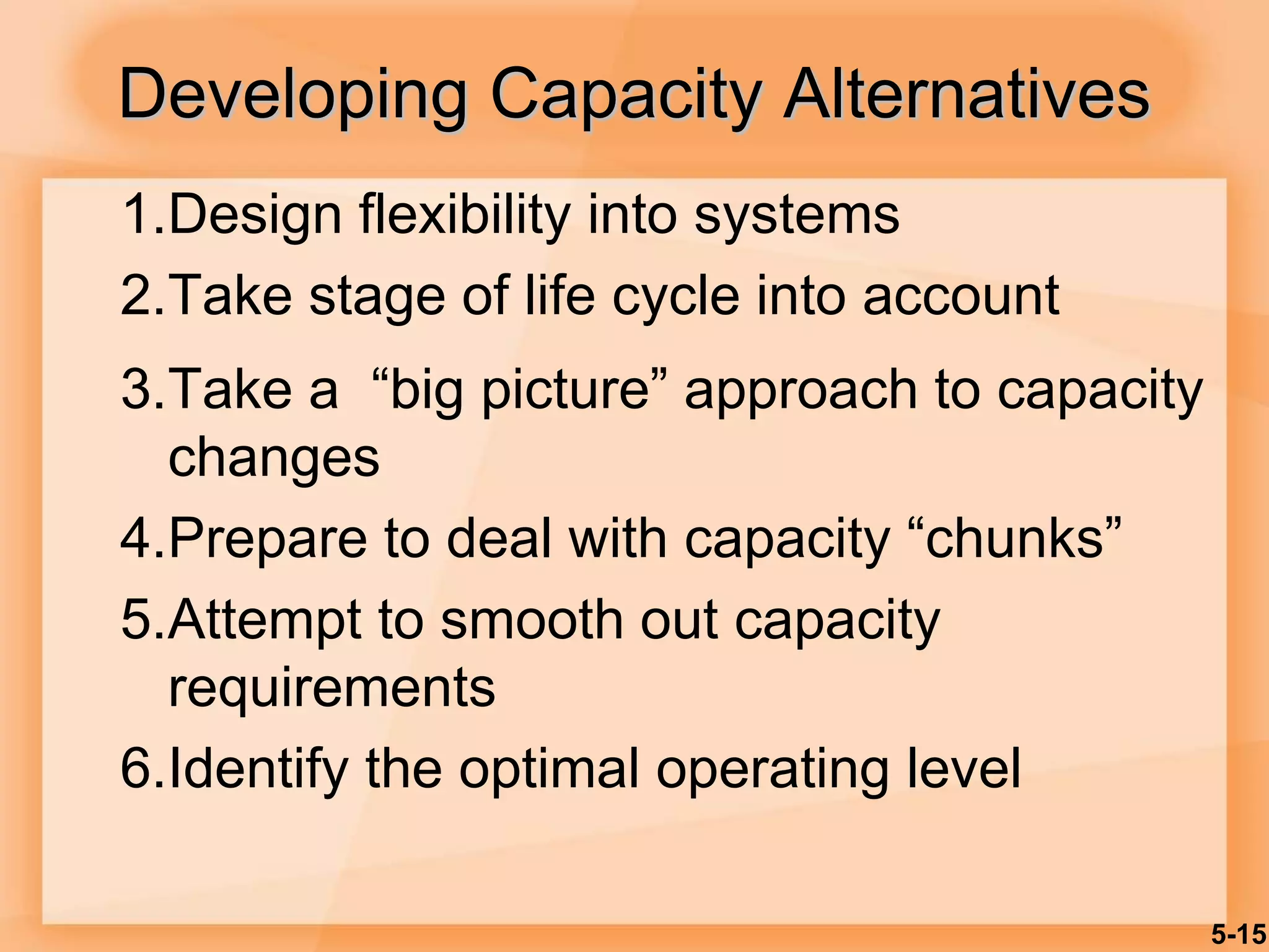 Capacity planing | PDF