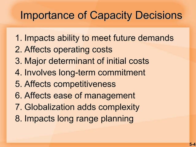 Capacity planing | PPT