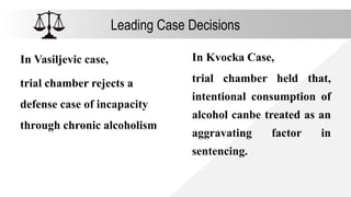 Defences under International Criminal Law | PPTX