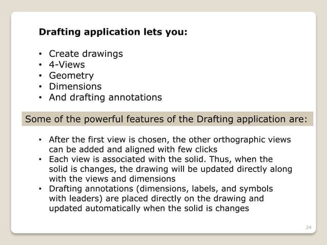 Lecture 4 Drafting in CAD, SIEMENS NX 12 | PDF
