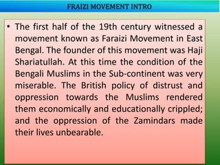 Lecture 04 haji shariatullah & tittu mir | PPT