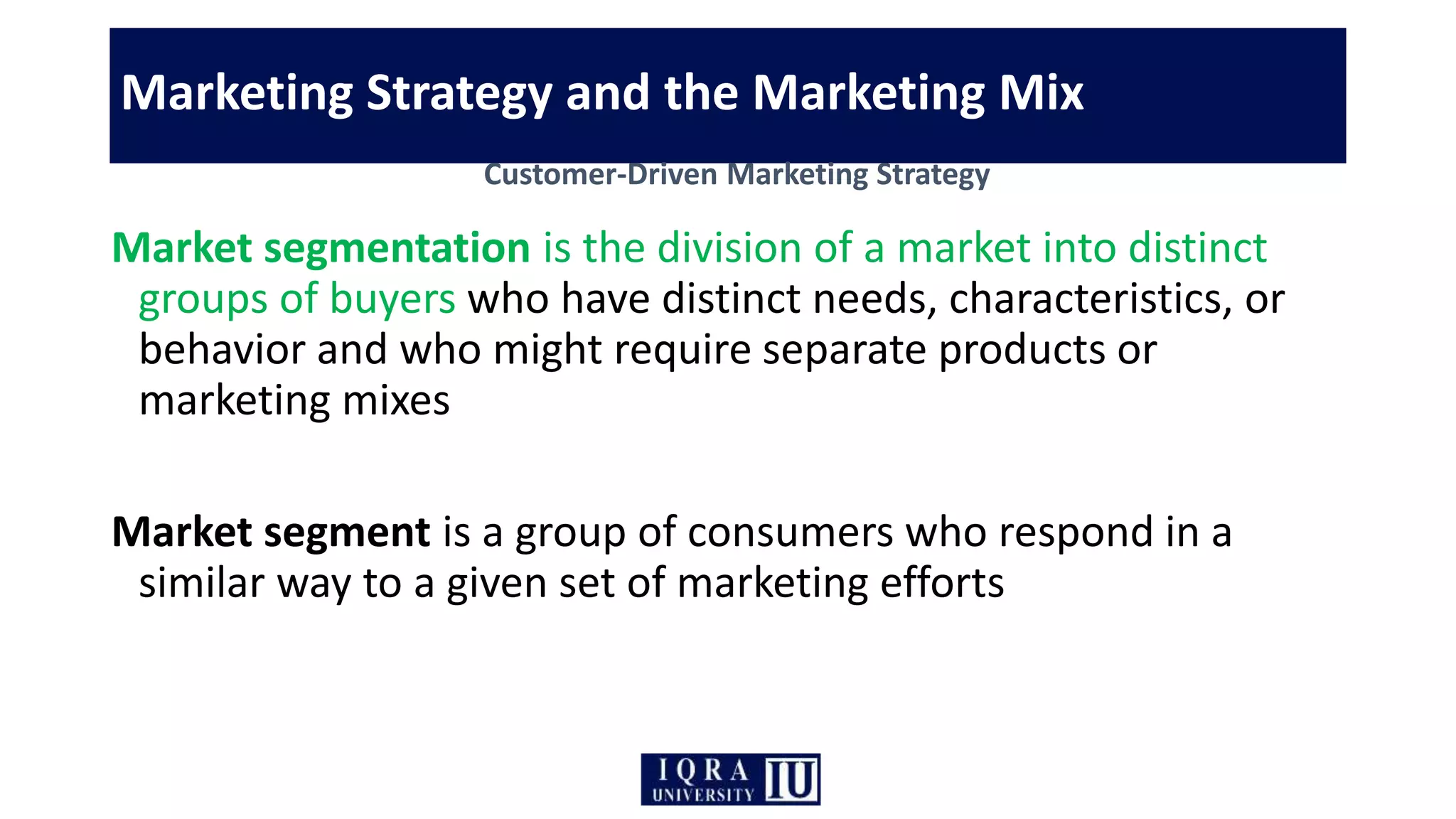 Lecture 04 Marketing Strategy and Marketing Mix.pptx