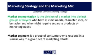 Lecture 04 Marketing Strategy and Marketing Mix.pptx