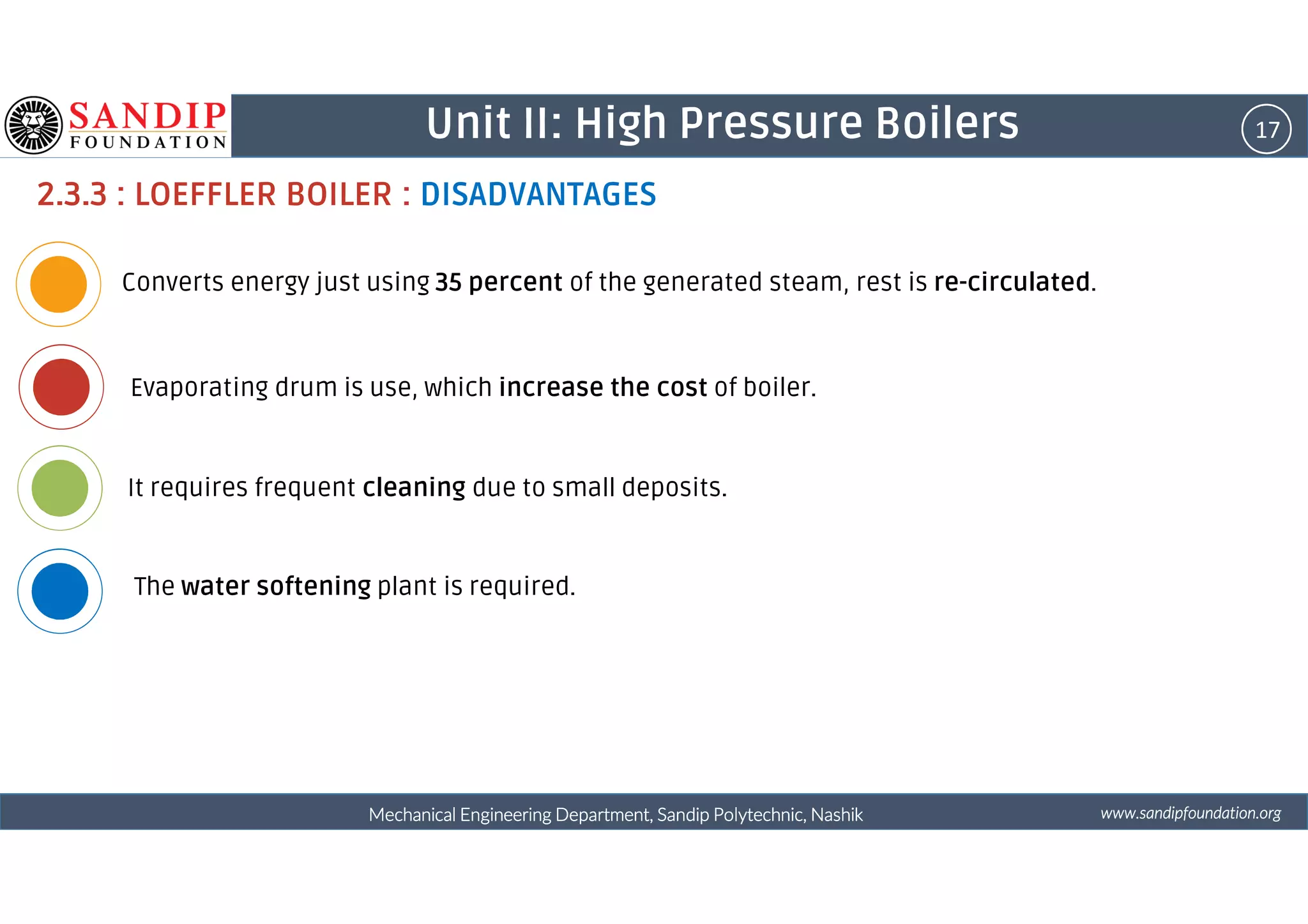 Lecture 04_PPE_Unit 2: High Pressure Boilers | PDF