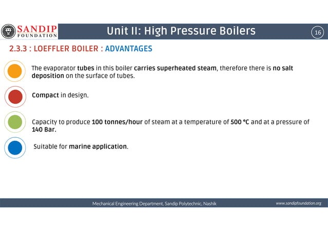 Lecture 04_PPE_Unit 2: High Pressure Boilers | PDF