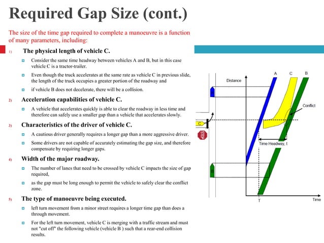 Lecture 04 Capacity for TWSC (Traffic Engineering هندسة المرور & Dr. Usama Shahdah) | PDF | Auto ...