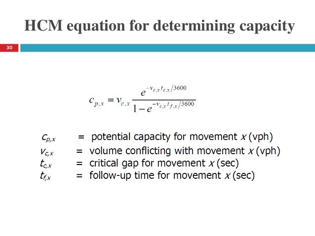Lecture 04 Capacity for TWSC (Traffic Engineering هندسة المرور & Dr.