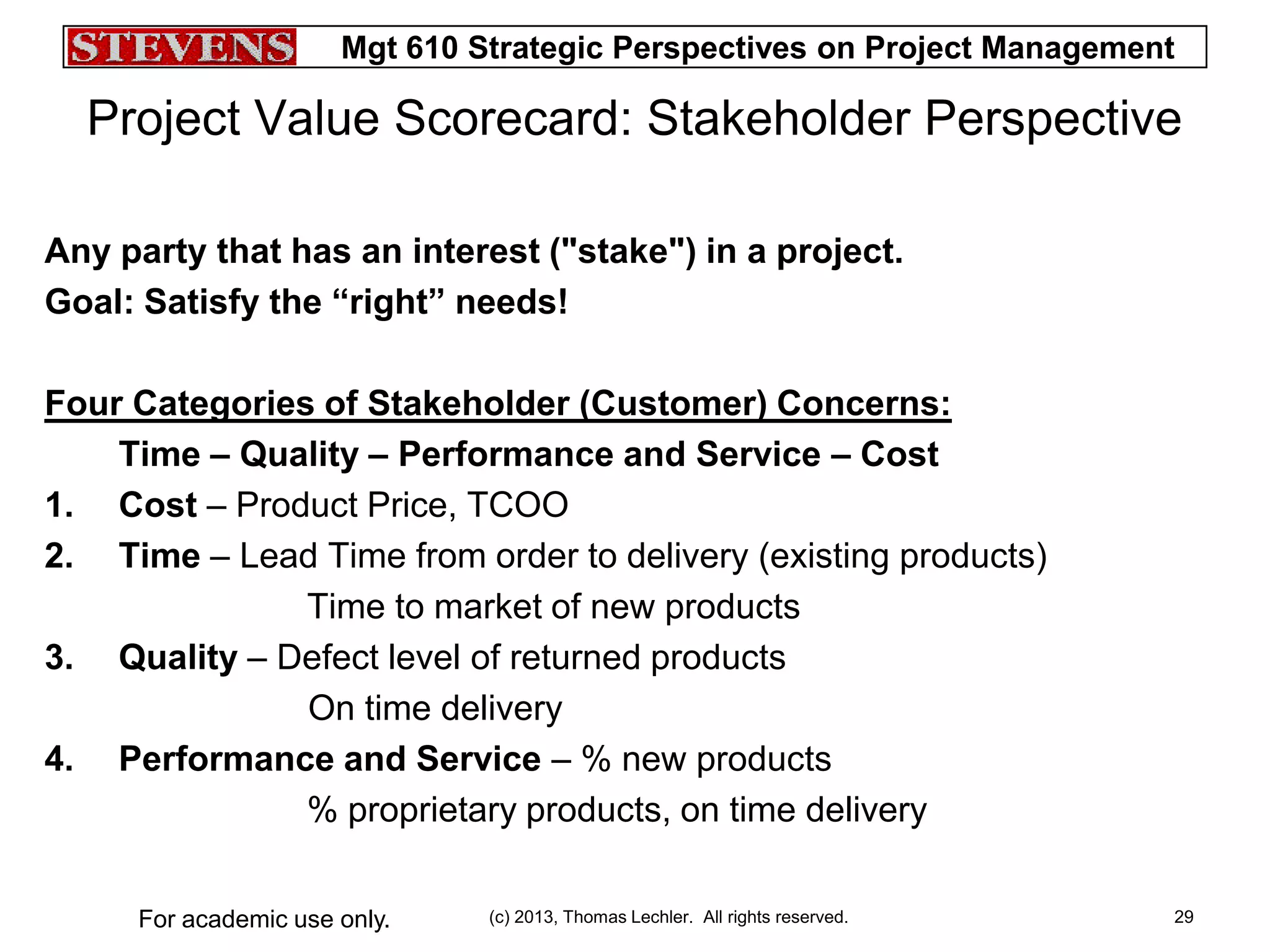 Lecture04 p vscorecard | PDF