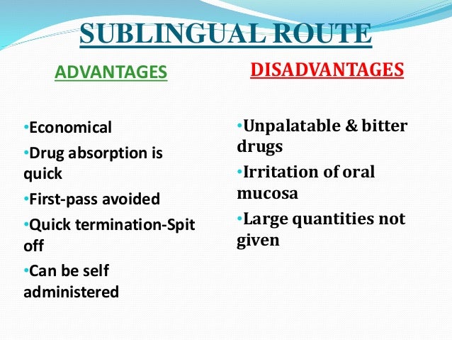 Lecture # 04 Routes of Administration