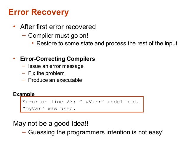 Lecture 04 syntax analysis