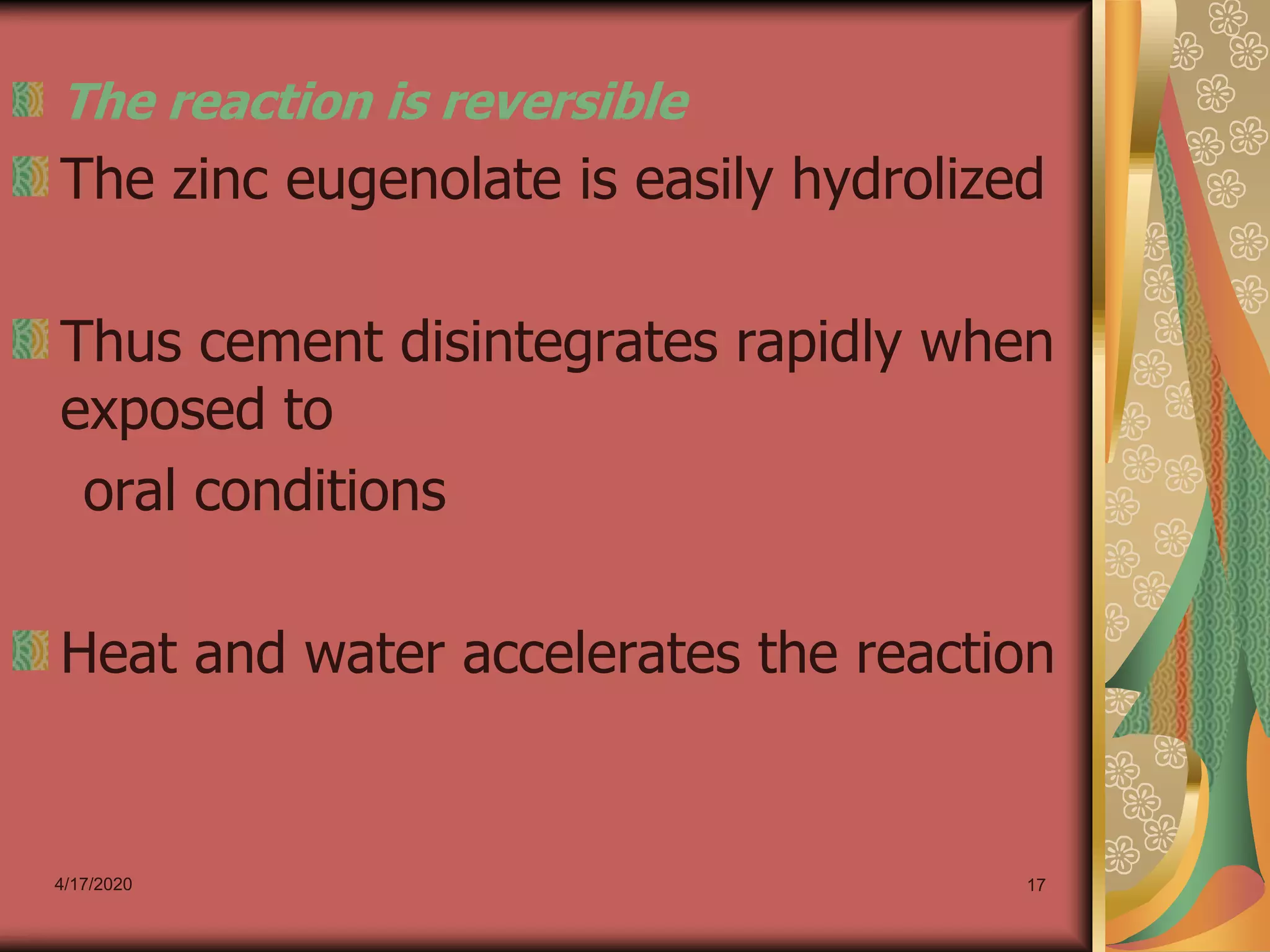 Zinc oxide eugenol cement | PPT