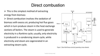 Renewable energy Lecture05 : Biomass Energy | PPTX