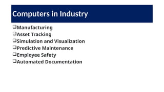 Lecture of computer and its societies.pptx | Internet | Computing