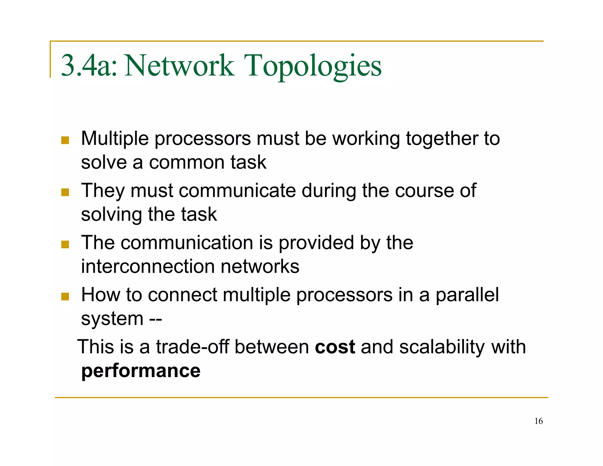 Lecture 05 Chapter 3 Models Of Parallel Computers And Interconnections Pptx Computer