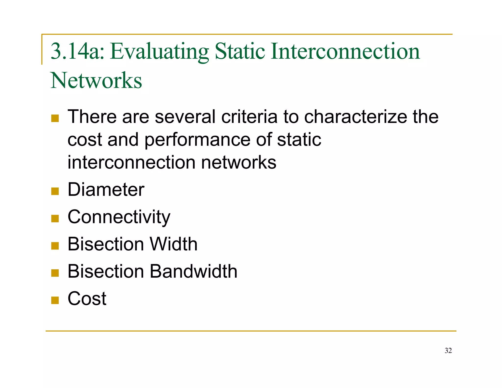 Lecture 05 - Chapter 3 - Models of parallel computers and interconnections | PPTX