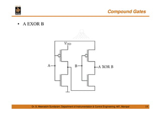Lecture 05 cmos logic gates | PDF