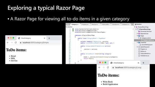 Lecture 05 - Creating a website with Razor Pages.pdf
