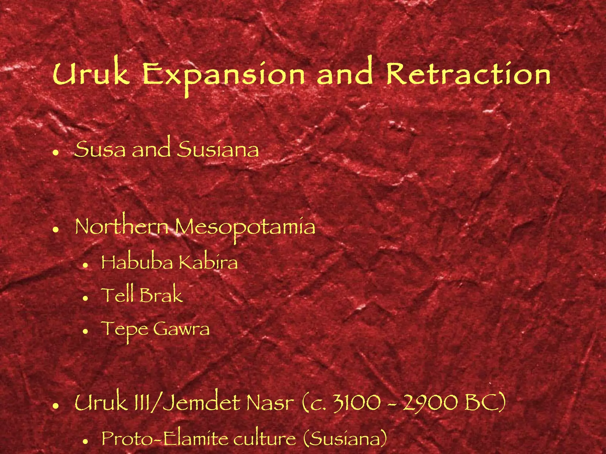 Lecture 05 early dynastic period (b) | PPT