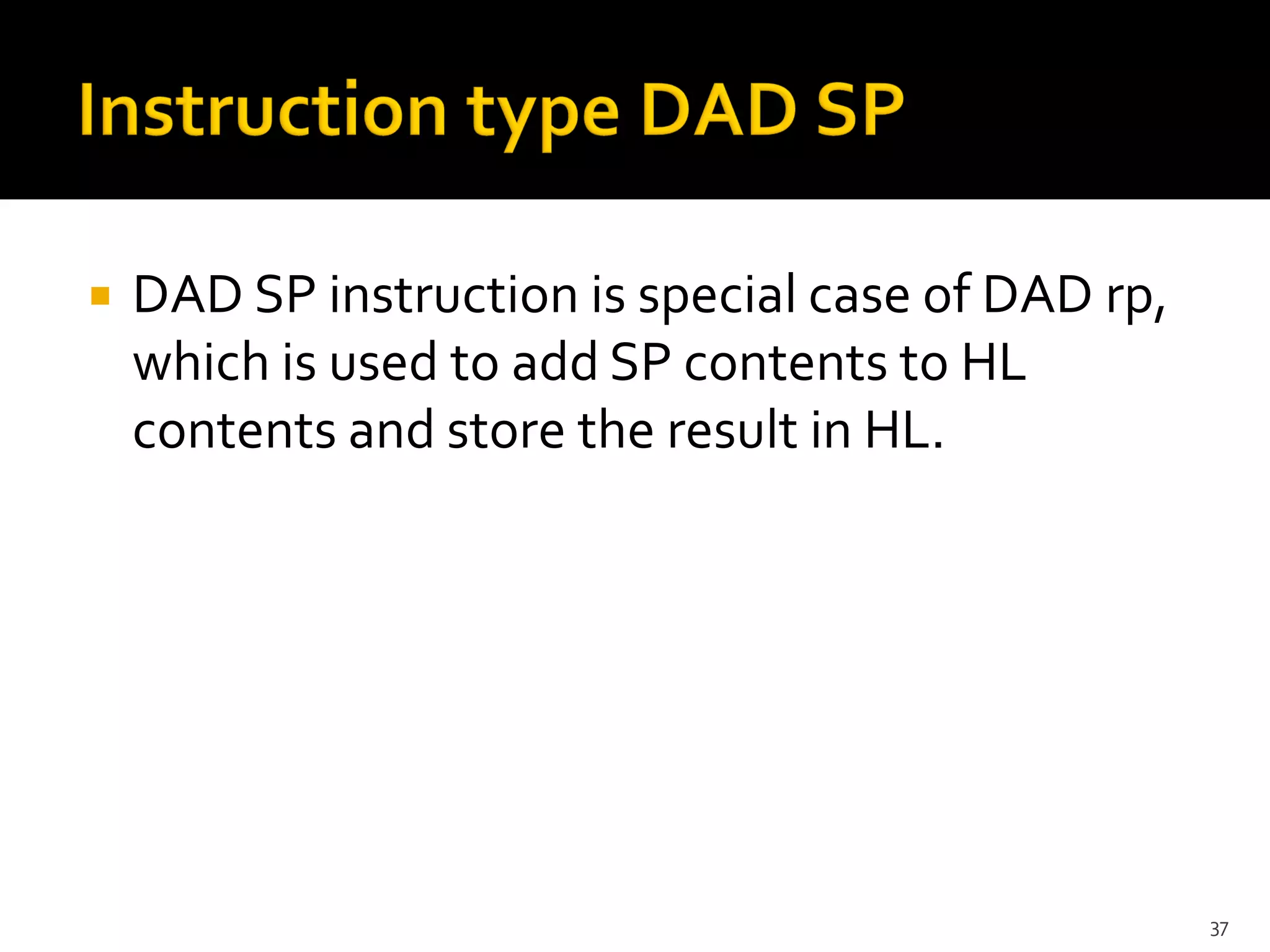 Lecture 05 Nop And Stack Group Of Instructions Pdf Programming 1911