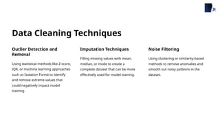Noisy Data and Pruning in Machine Learning | PPTX