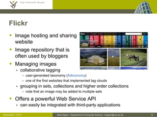 Web 2.0 Basics - Lecture 06 - Web Information Systems (4011474FNR) | PDF