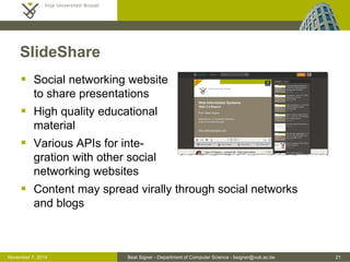 Web 2.0 Basics - Lecture 06 - Web Information Systems (4011474FNR) | PDF