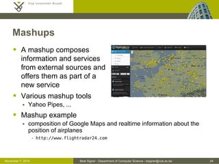 Web 2.0 Basics - Lecture 06 - Web Information Systems (4011474FNR) | PPT