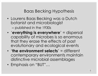 Lecture 05 (2 16-2021) baas becking | PPT