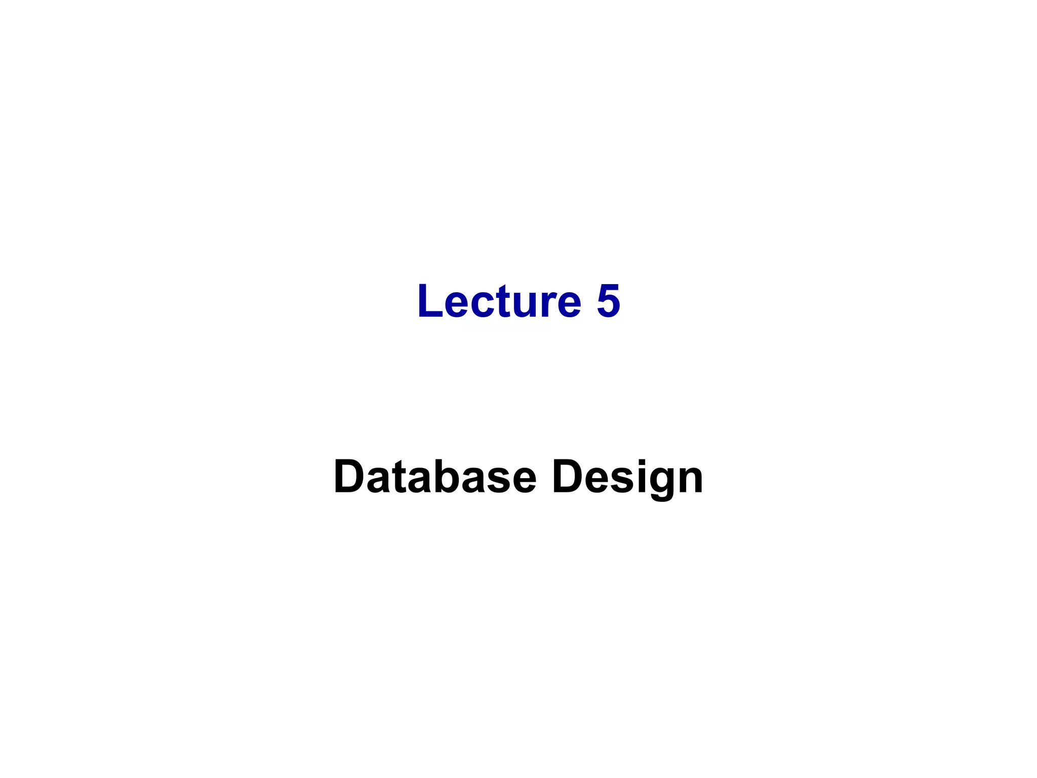 Lecture 05 dblc | PPT