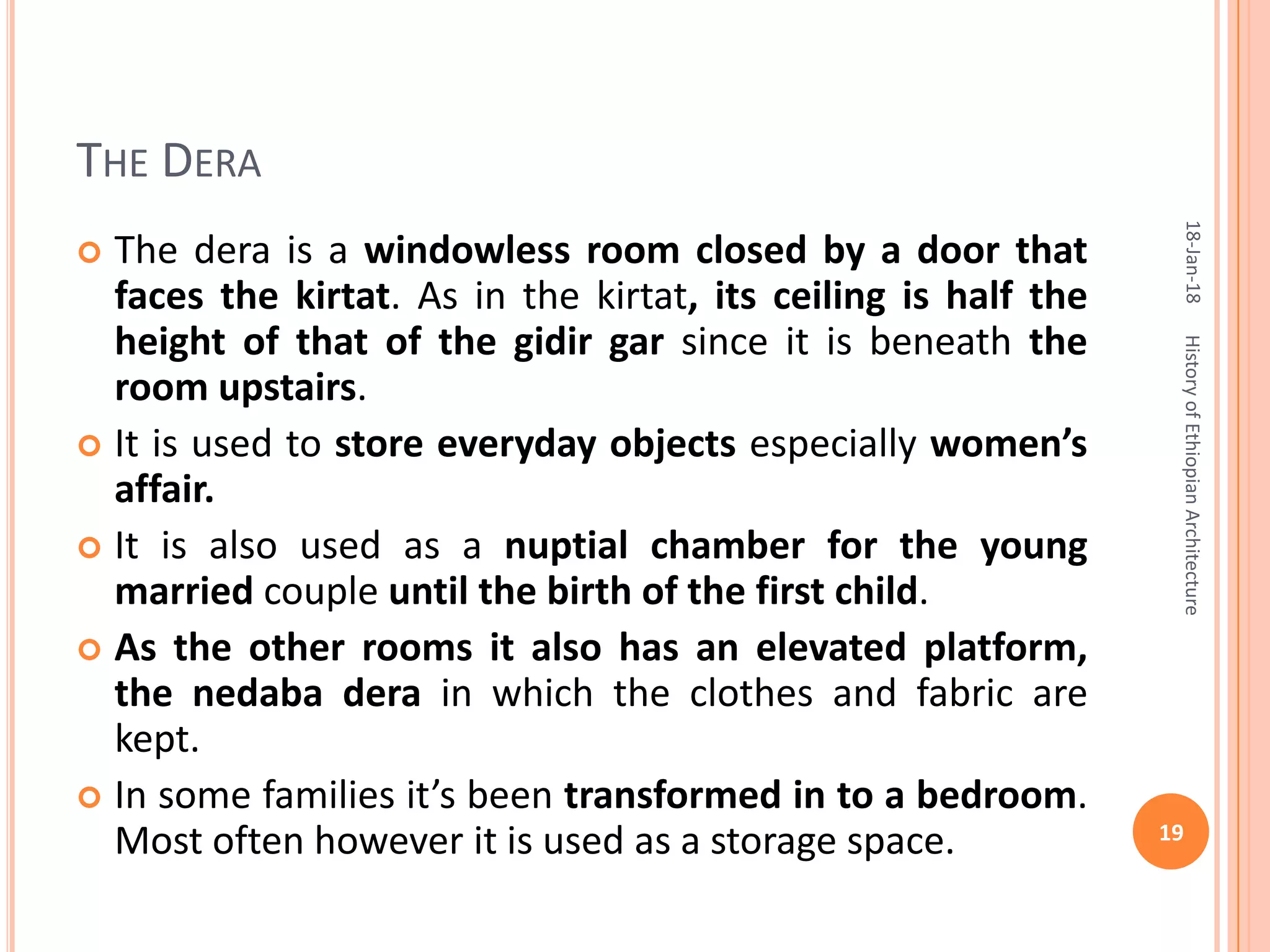 History of Ethiopian Architecture, Harer, vernacular houses | PDF