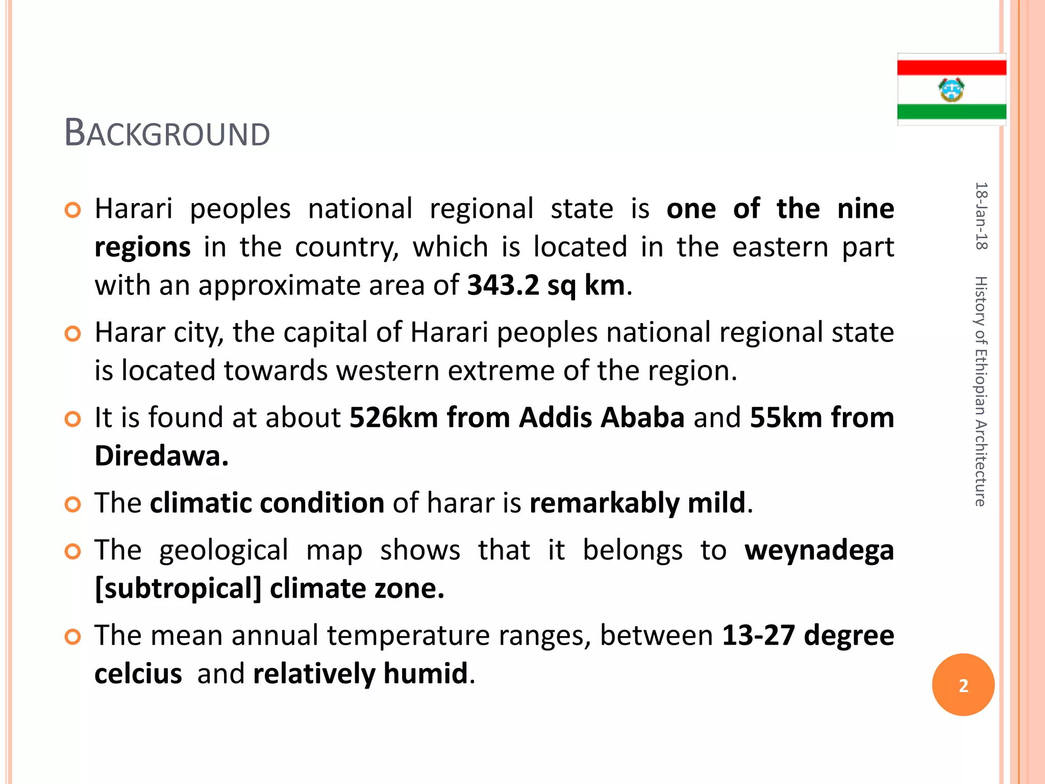History of Ethiopian Architecture, Harer, vernacular houses | PDF