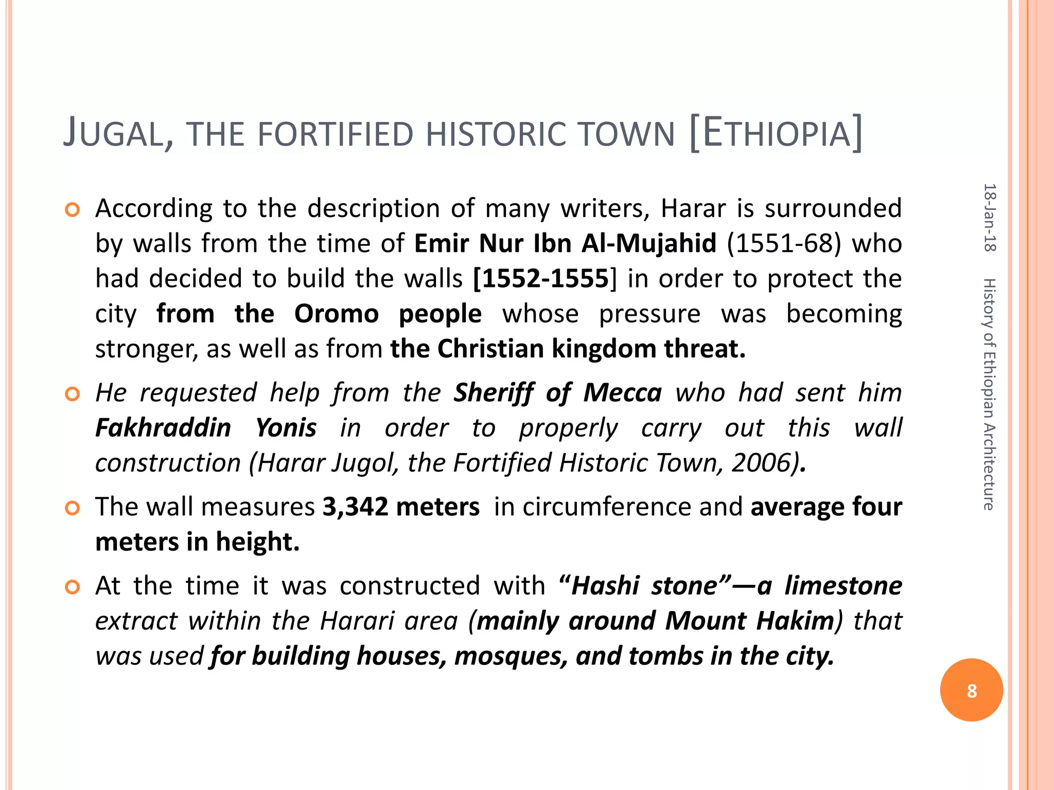 History of Ethiopian Architecture, Harer, vernacular houses | PDF