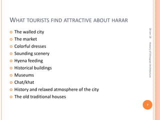 History of Ethiopian Architecture, Harer, vernacular houses | PDF