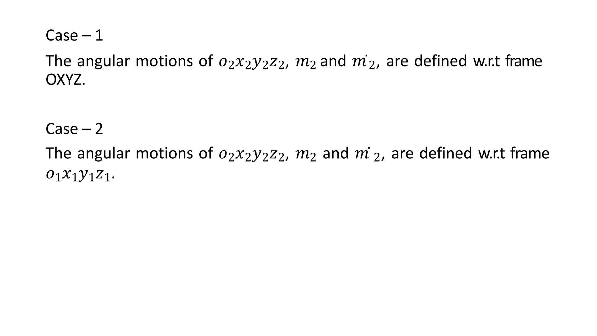 Kinematic analysis using intermediate frames.pptx