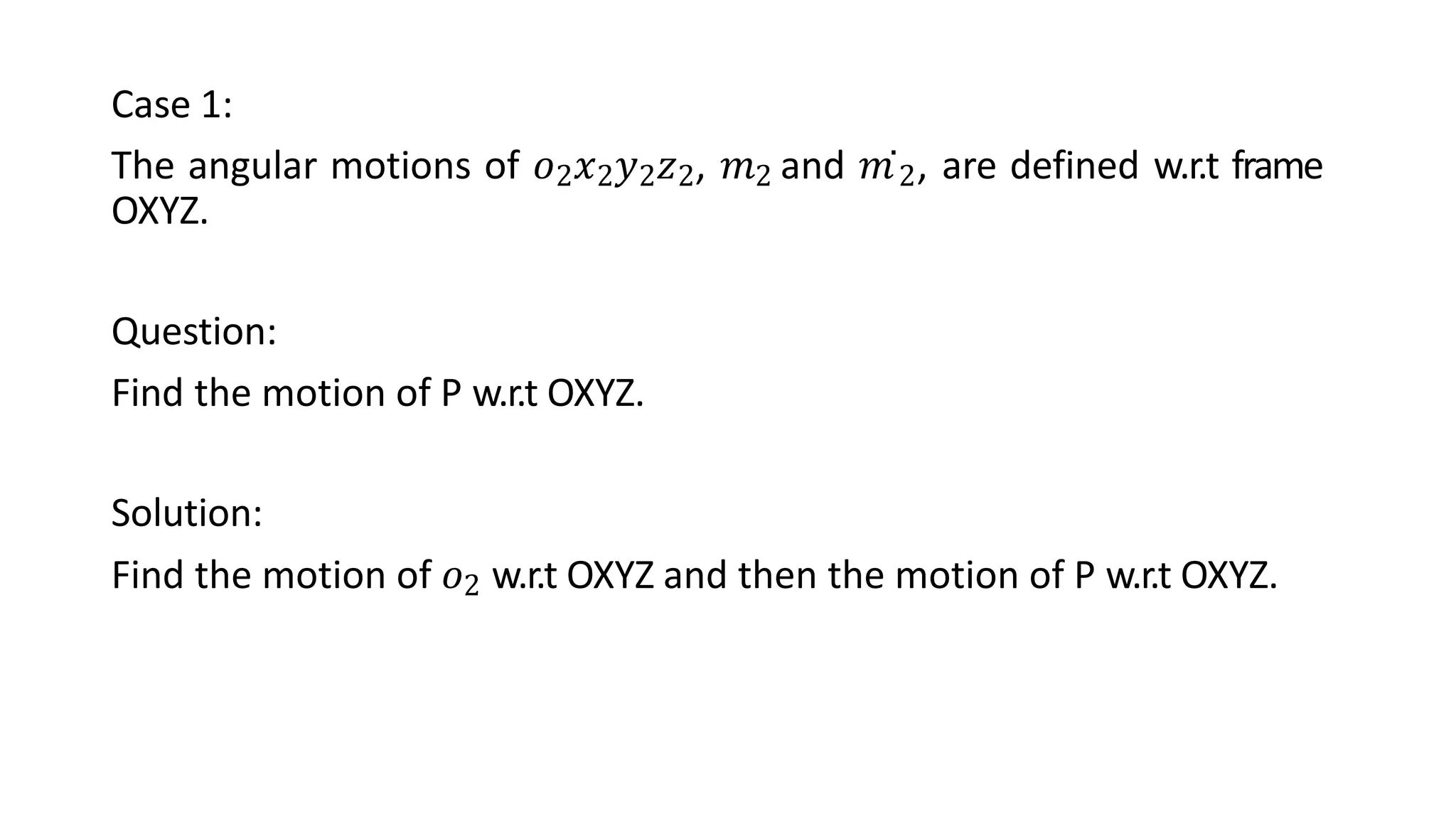 Kinematic analysis using intermediate frames.pptx