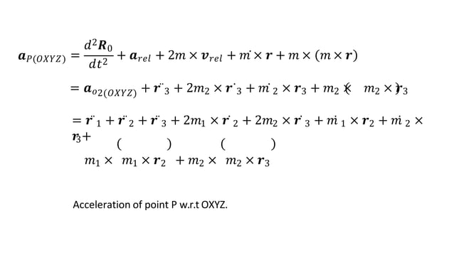 Kinematic analysis using intermediate frames.pptx
