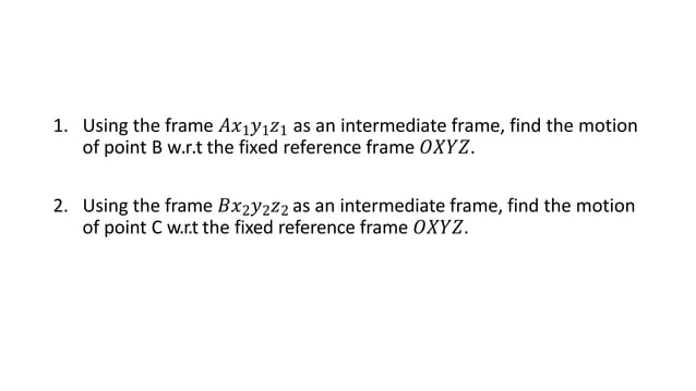 Kinematic analysis using intermediate frames.pptx