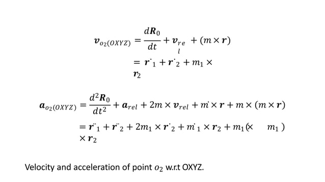 Kinematic analysis using intermediate frames.pptx