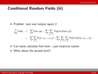 Lecture 5: Structured Prediction | PDF | Programming Languages | Computing