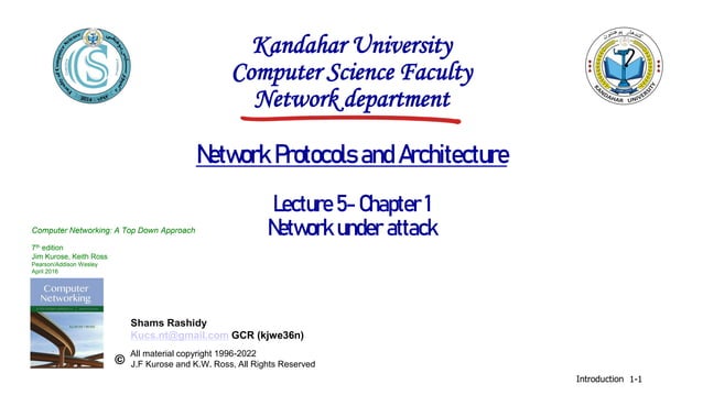 Lecture 05 Network ufor understanding network nder attack.pdf