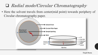 Lecture 05 paper chromatography | PPTX | Chemistry | Science