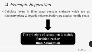 Lecture 05 paper chromatography | PPTX | Chemistry | Science