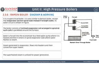 Lecture 05_PPE_Unit 2: High Pressure Boilers | PDF
