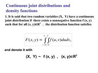 Lecture 05 Random Vector 02.pptKHsiBBIBSJBSJBJSB | PPT