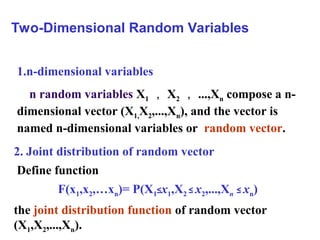 Lecture 05 Random Vector 02.pptKHsiBBIBSJBSJBJSB | PPT