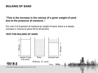 Sand as Building material | PPTX