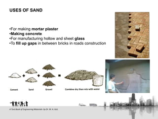 Sand as Building material | PPTX