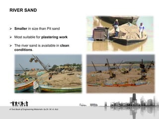 Sand as Building material | PPTX